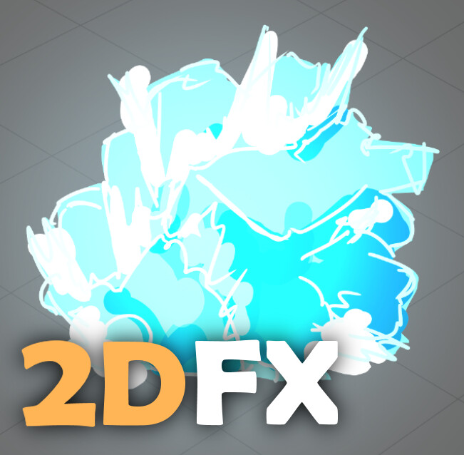 ArtStation - Freeze Ray 2D FX Concept
