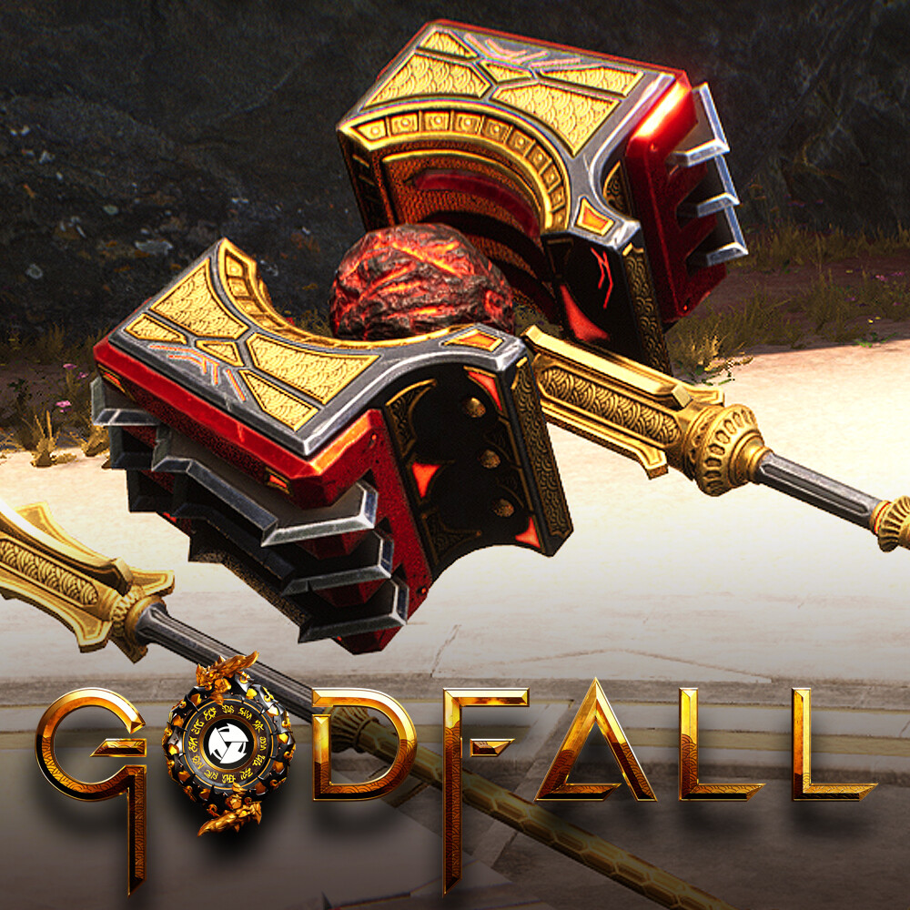 Victoria Passariello PORTFOLIO - GODFALL HAMMER STORMHEART