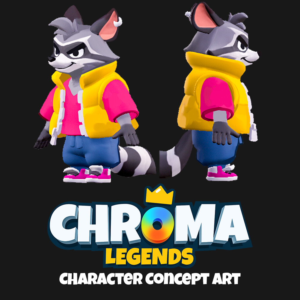 ArtStation - Chroma Legends Character Concept art