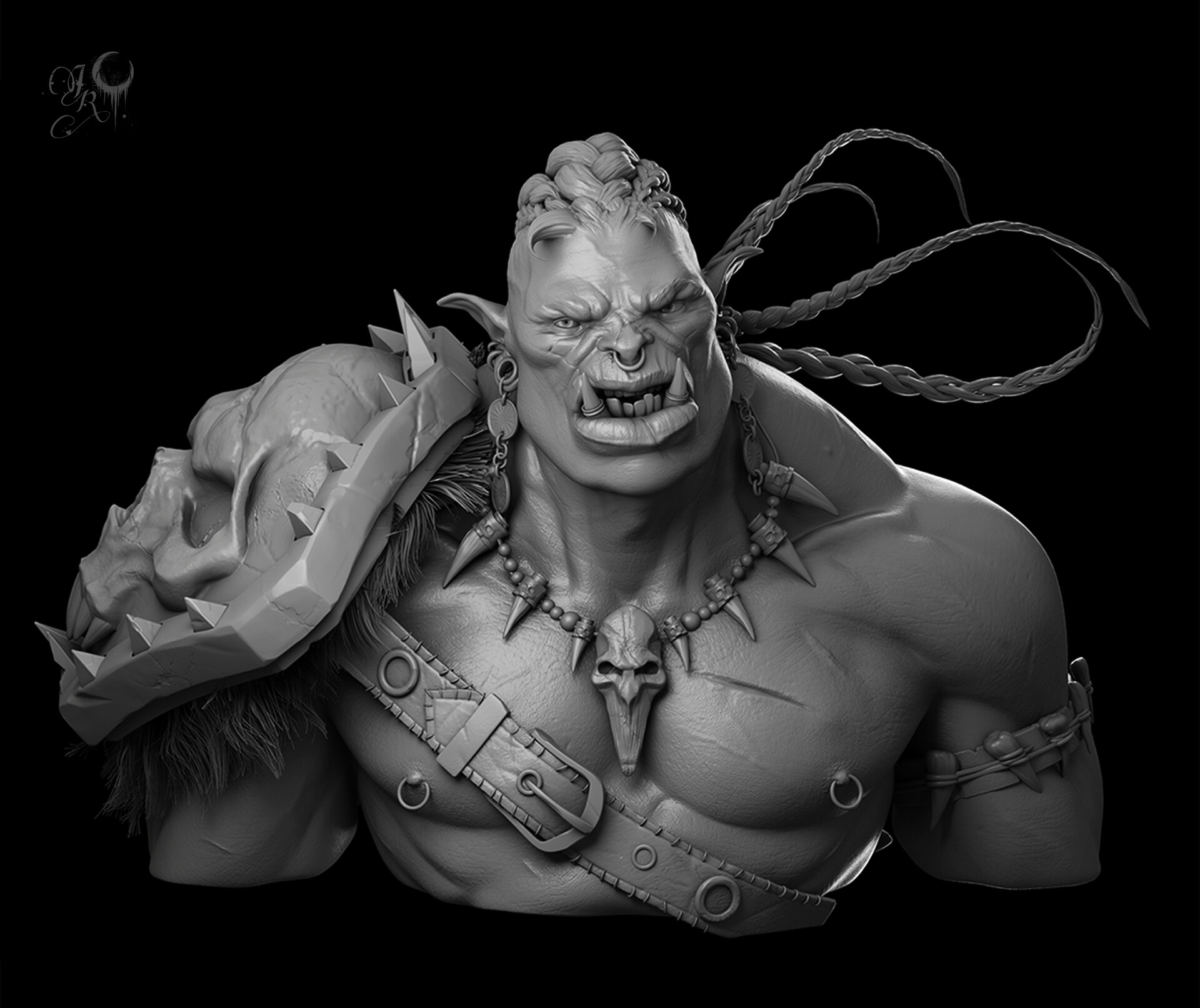ArtStation - Orc Modeling