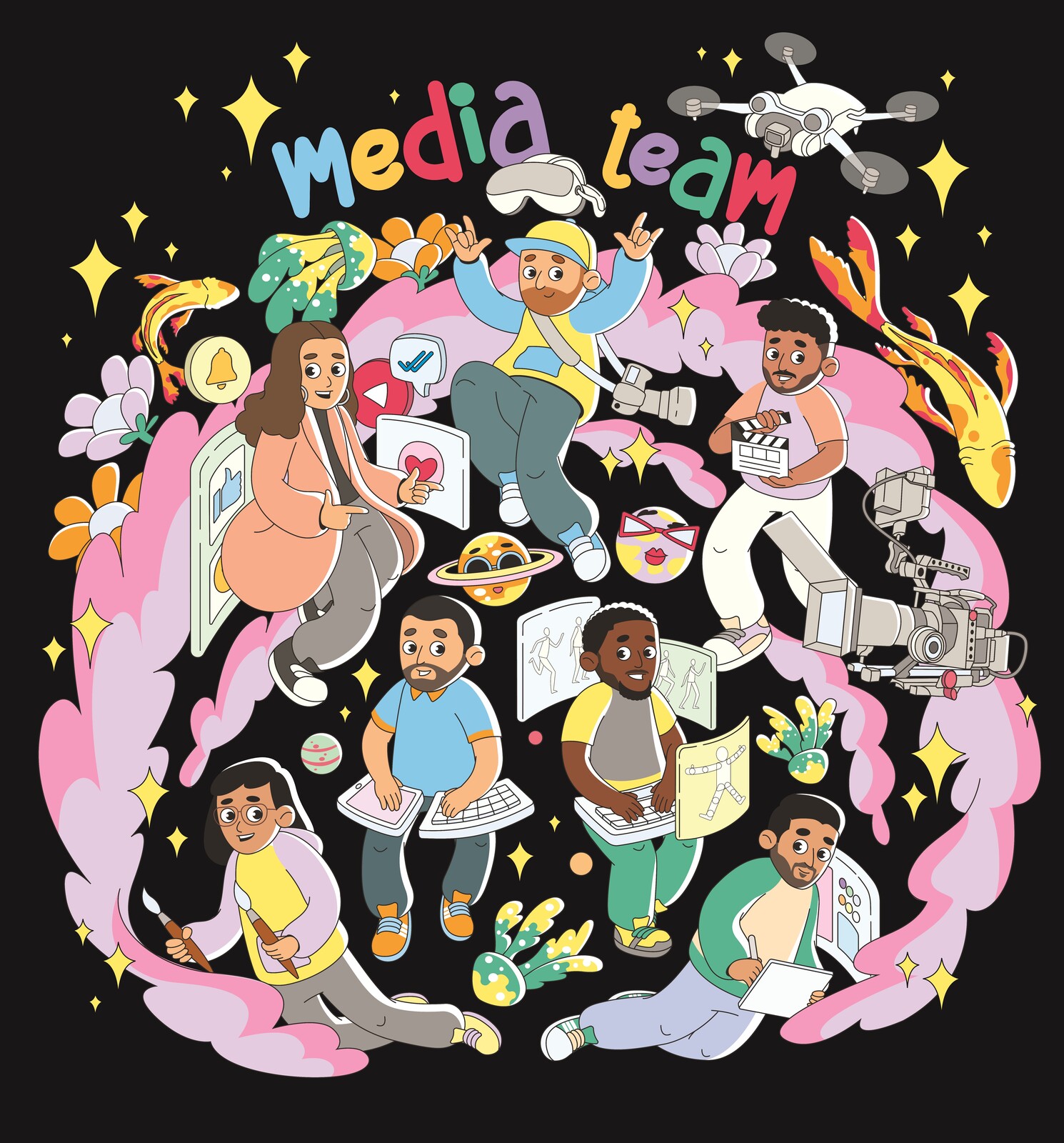 DSTRCT Creatives - 2D Art & Animation