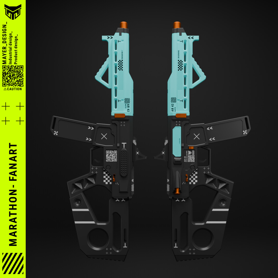 ArtStation - MARATHON - FANART AR42