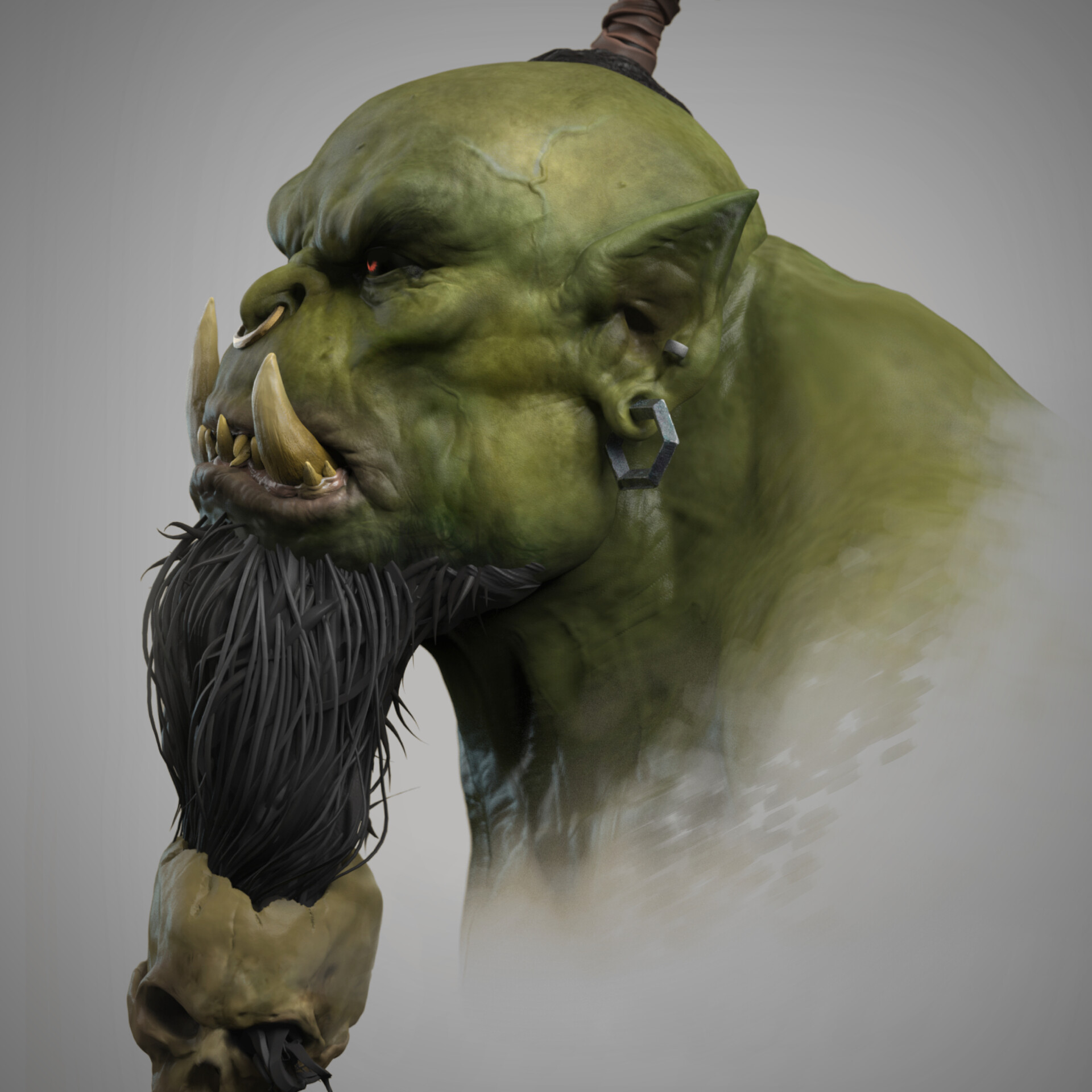 ArtStation - Orc Head
