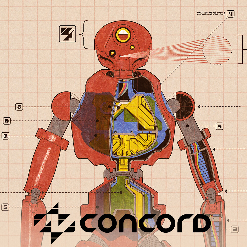 ArtStation - Concord - Robot Blueprints