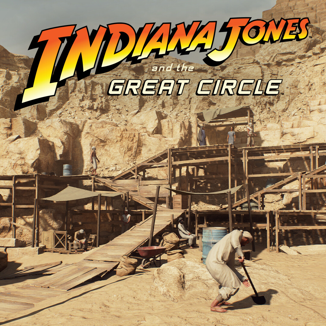 ArtStation - Indiana Jones and the Great Circle: Gizeh - Great Pyramid ...