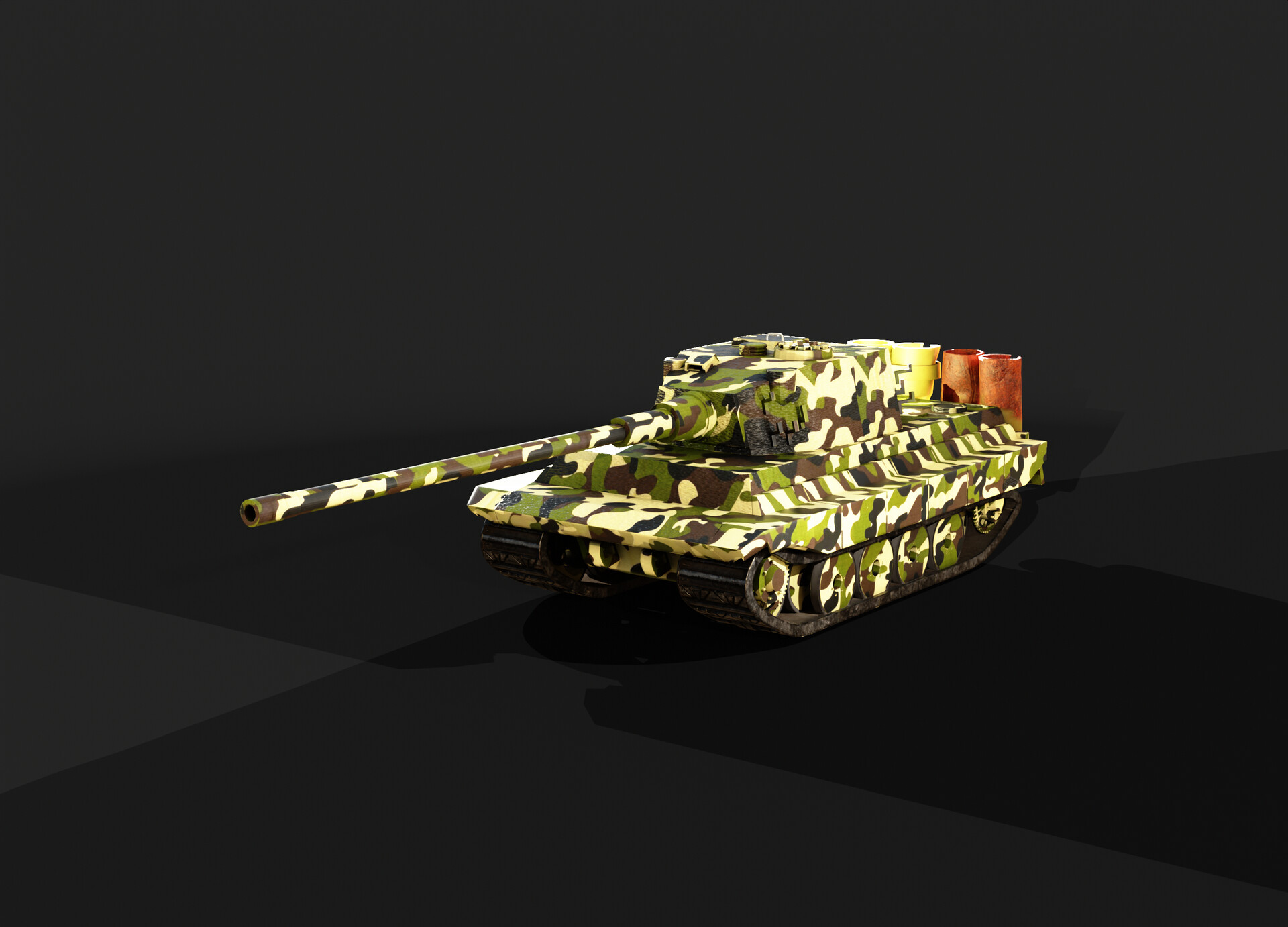 ArtStation - E-75 Tiger IIC