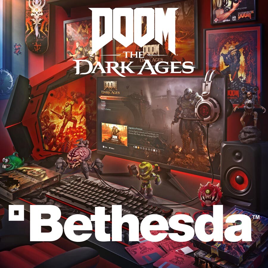 ArtStation - Official artwork for DOOM: Dark Ages