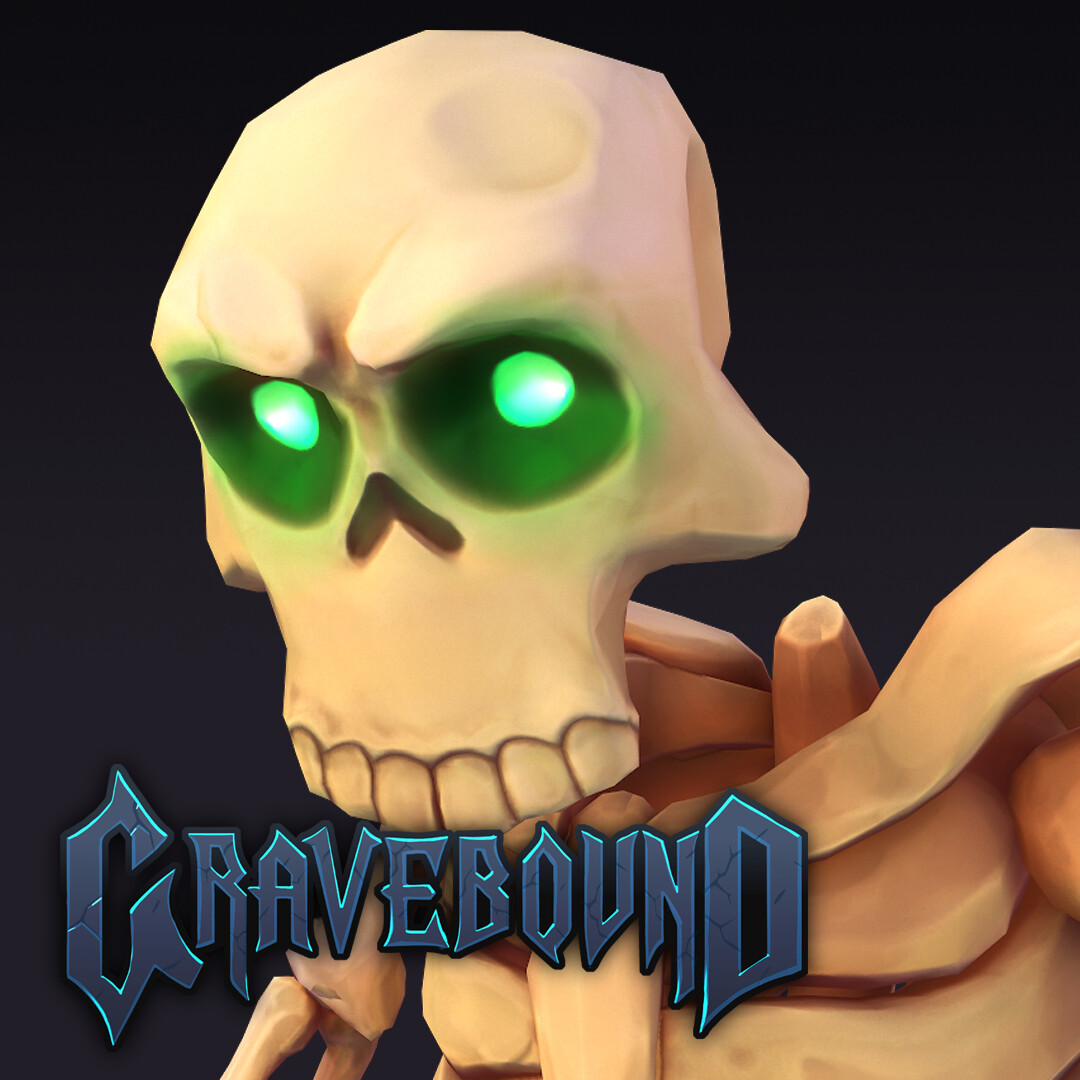 ArtStation - Gravebound - Skeleton Enemy