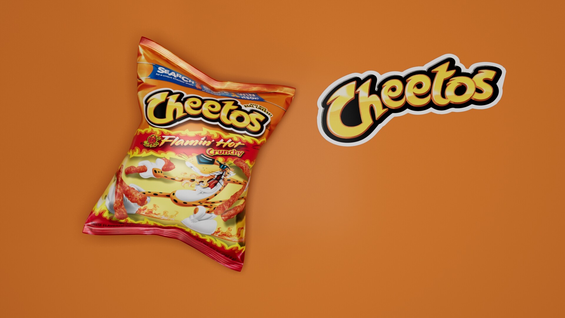 ArtStation - Cheetos | Autodesk Maya | 3D Artwork
