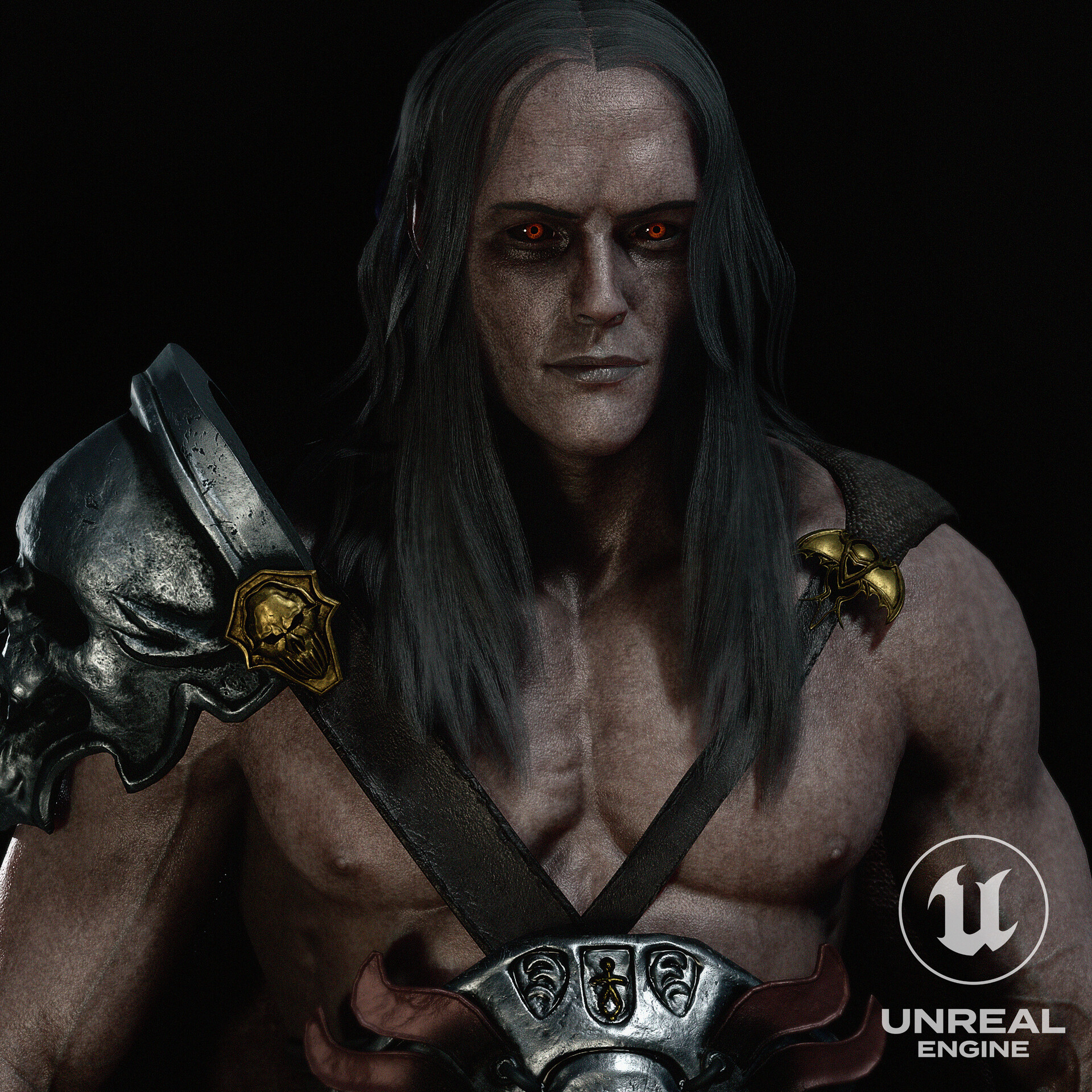 ArtStation - Vampire Lord – Real-Time Game Character