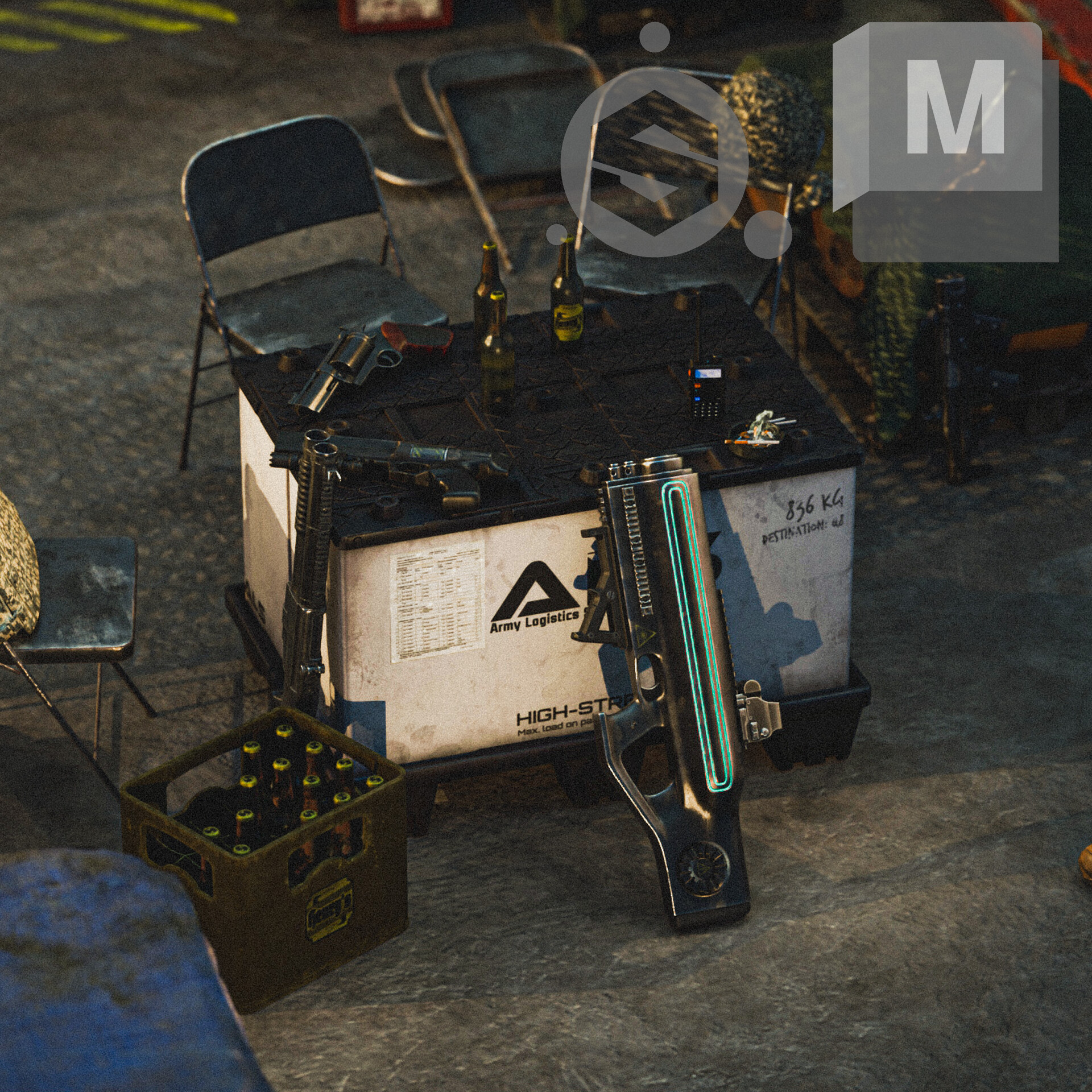 ArtStation - LEVIATHAN Storage Bay