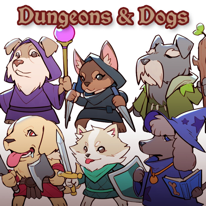 ArtStation - Dungeons & Dogs