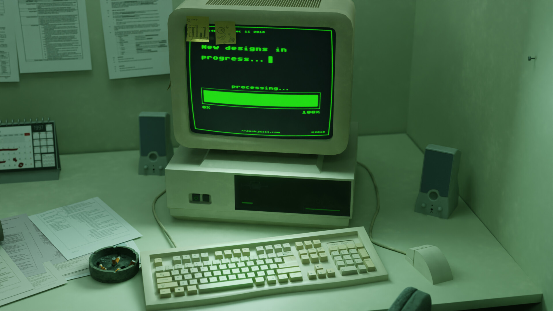 ArtStation - One day at the office