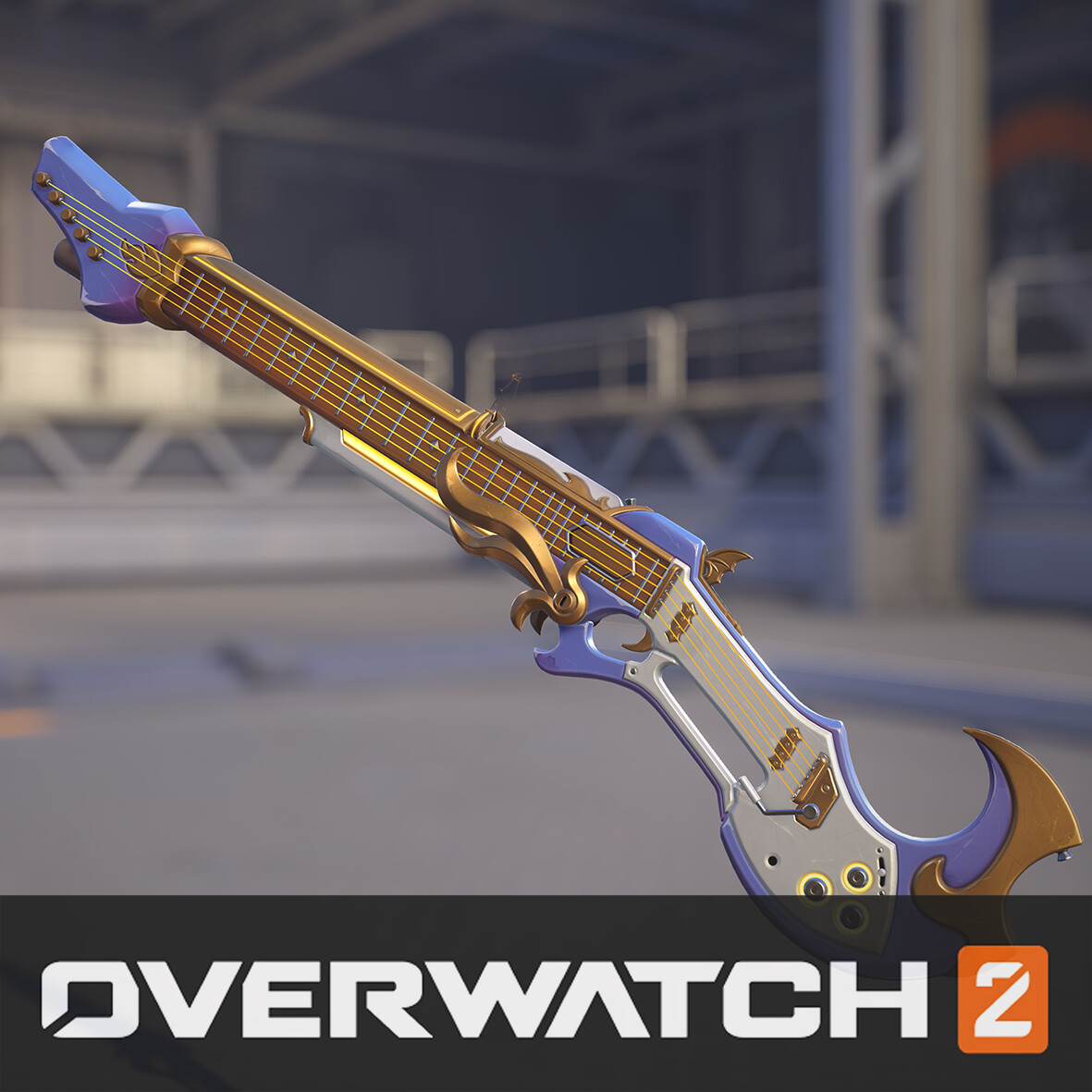 ArtStation - OVERWATCH 2 - Ashe 'Demon Rocker' Rifle