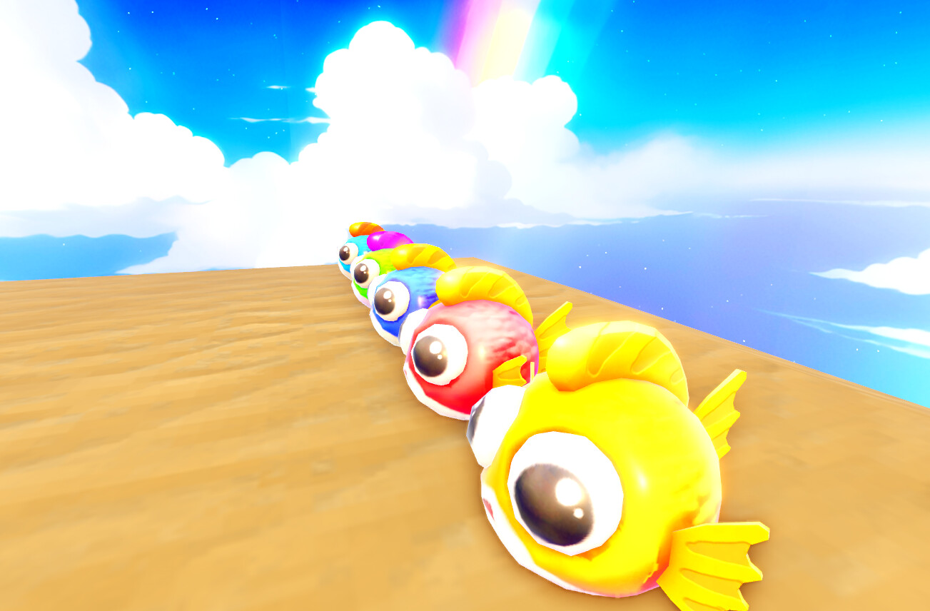ArtStation - Colorful Fishies [ROBLOX]