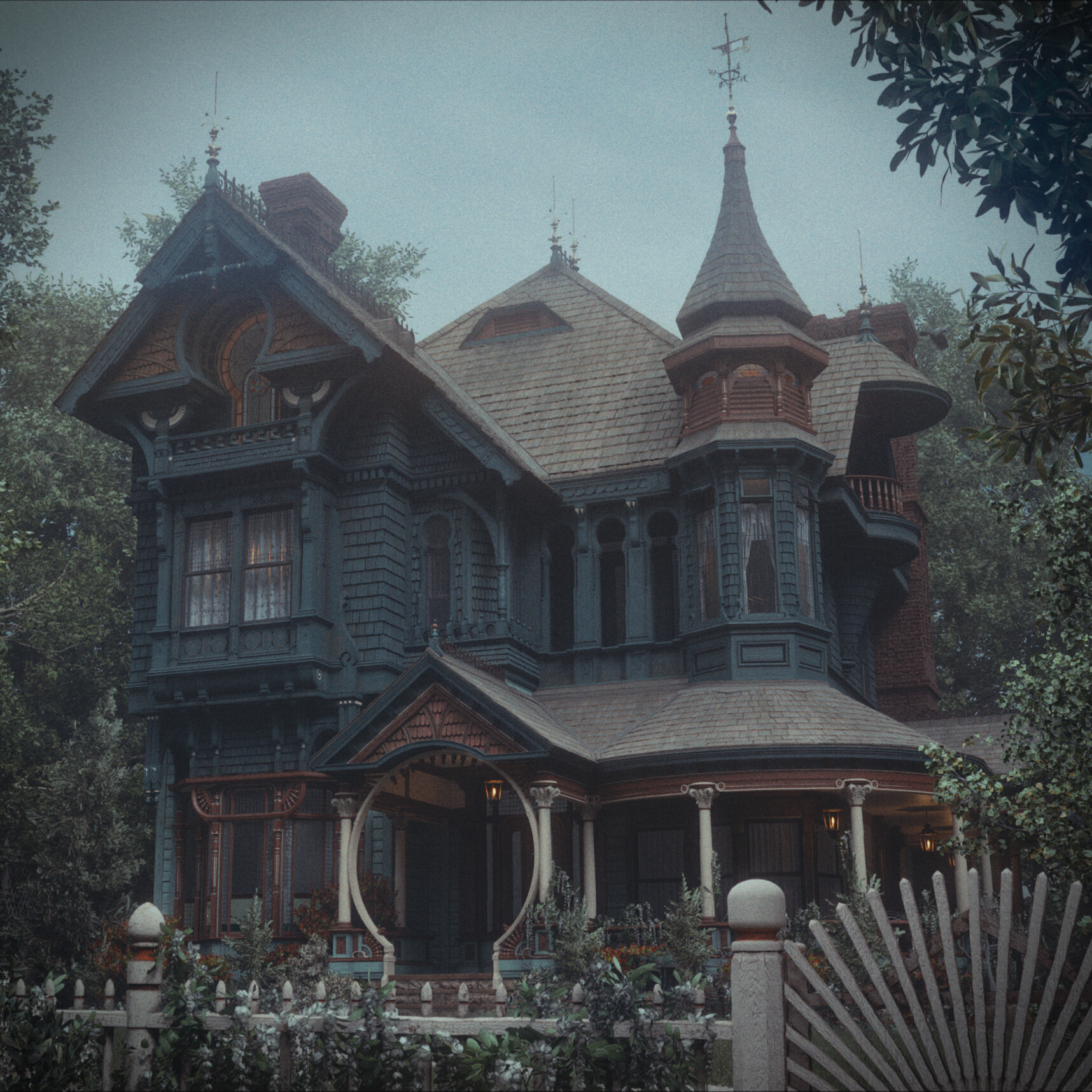 ArtStation - 1213 Wisteria Way | Gnomon Unreal 5 Workshop