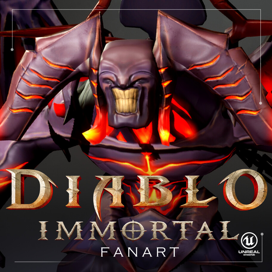 Suki Tam - Warcraft Rumble Inspired: Diablo Immortal Abyssal Overlord ...