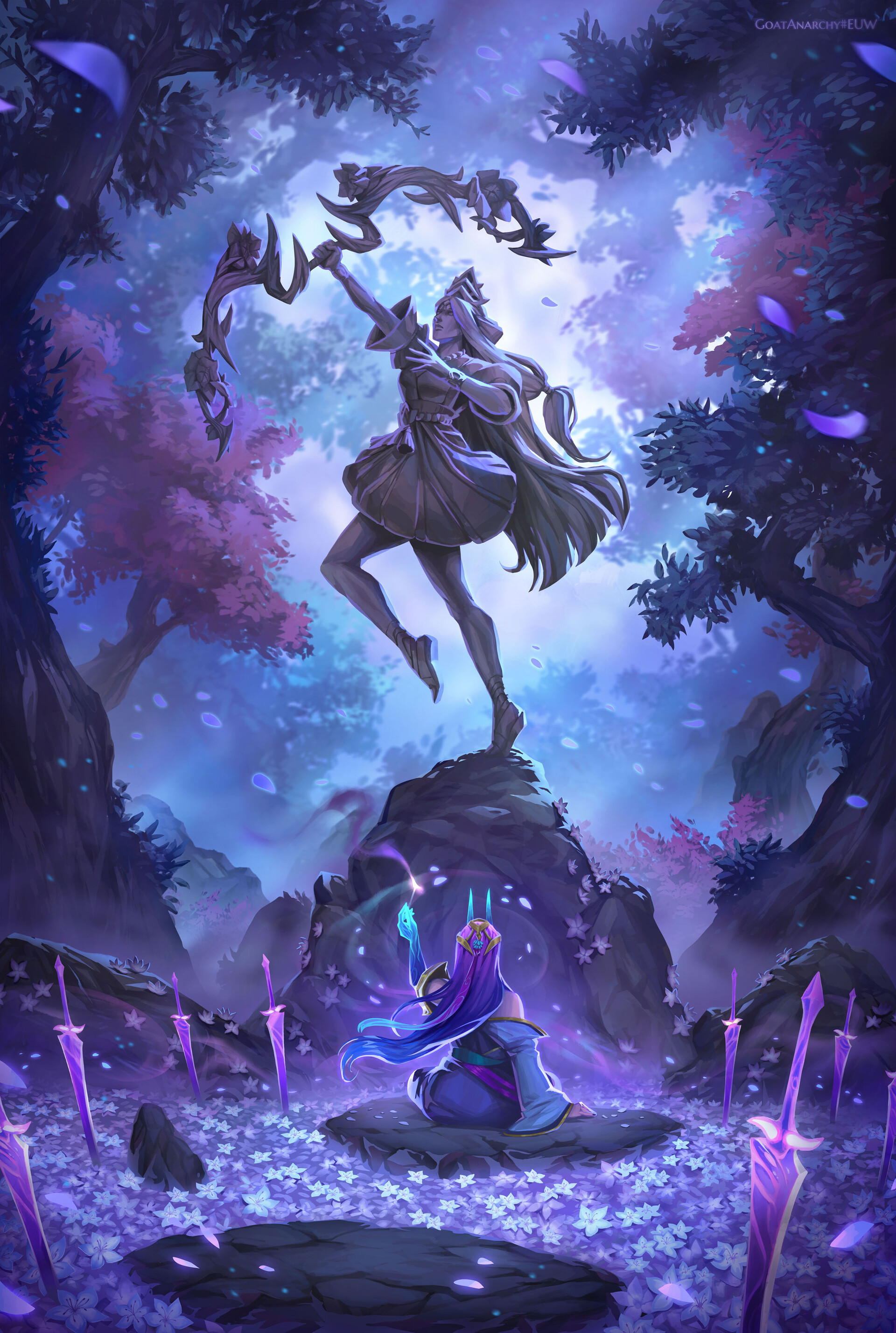 ArtStation - The Ready Hand and the Wandering Queen