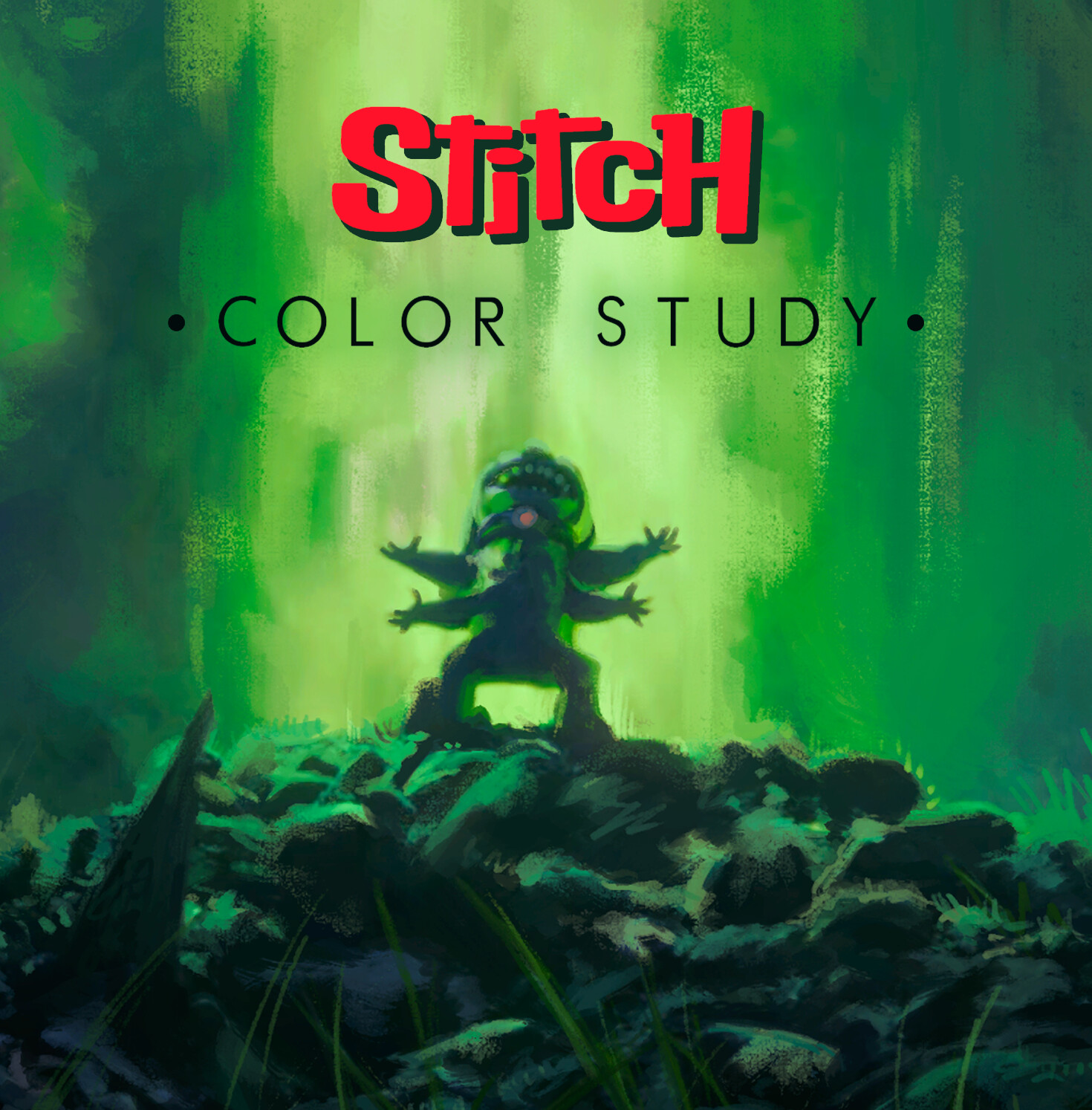 ArtStation - Stitch Live action - Color study