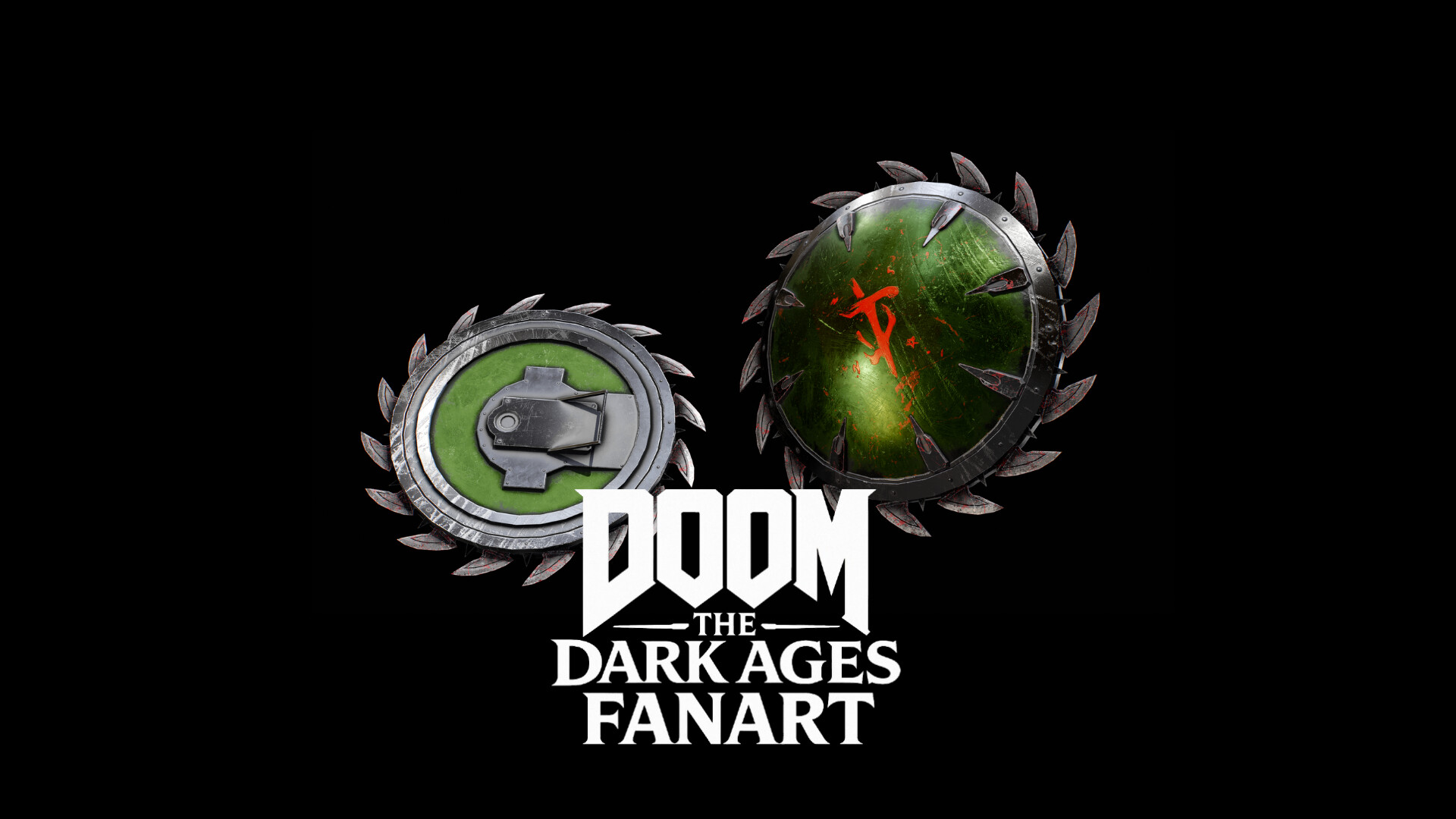 ArtStation - Doom Dark Ages - Shield Saw