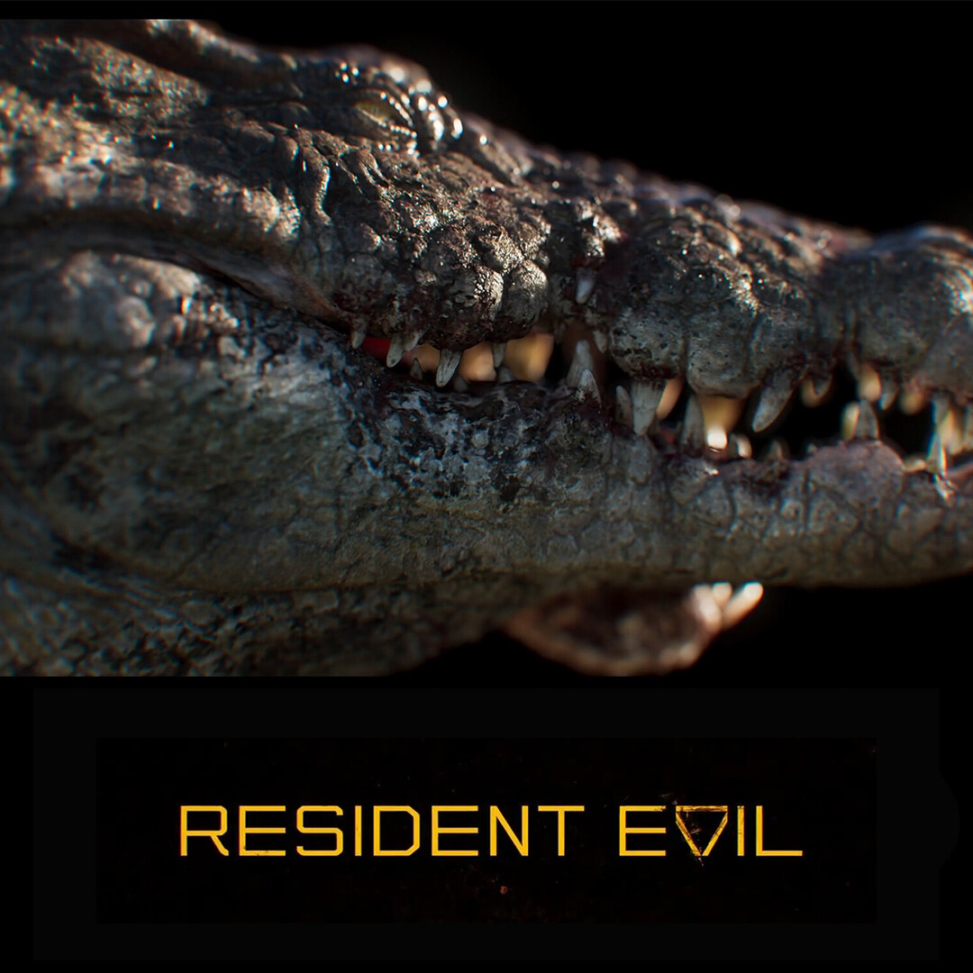 ArtStation - Resident Evil/Netflix Crocodile