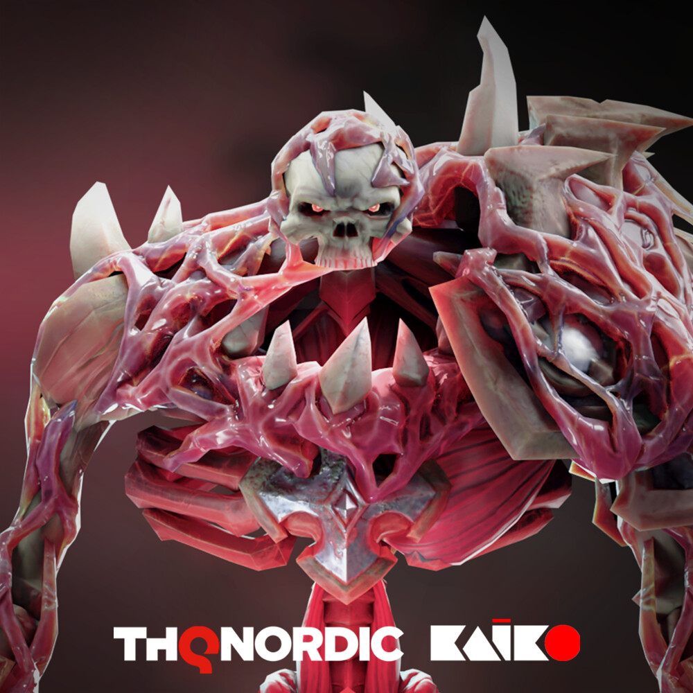 ArtStation - Project 5: Skeleton Boss