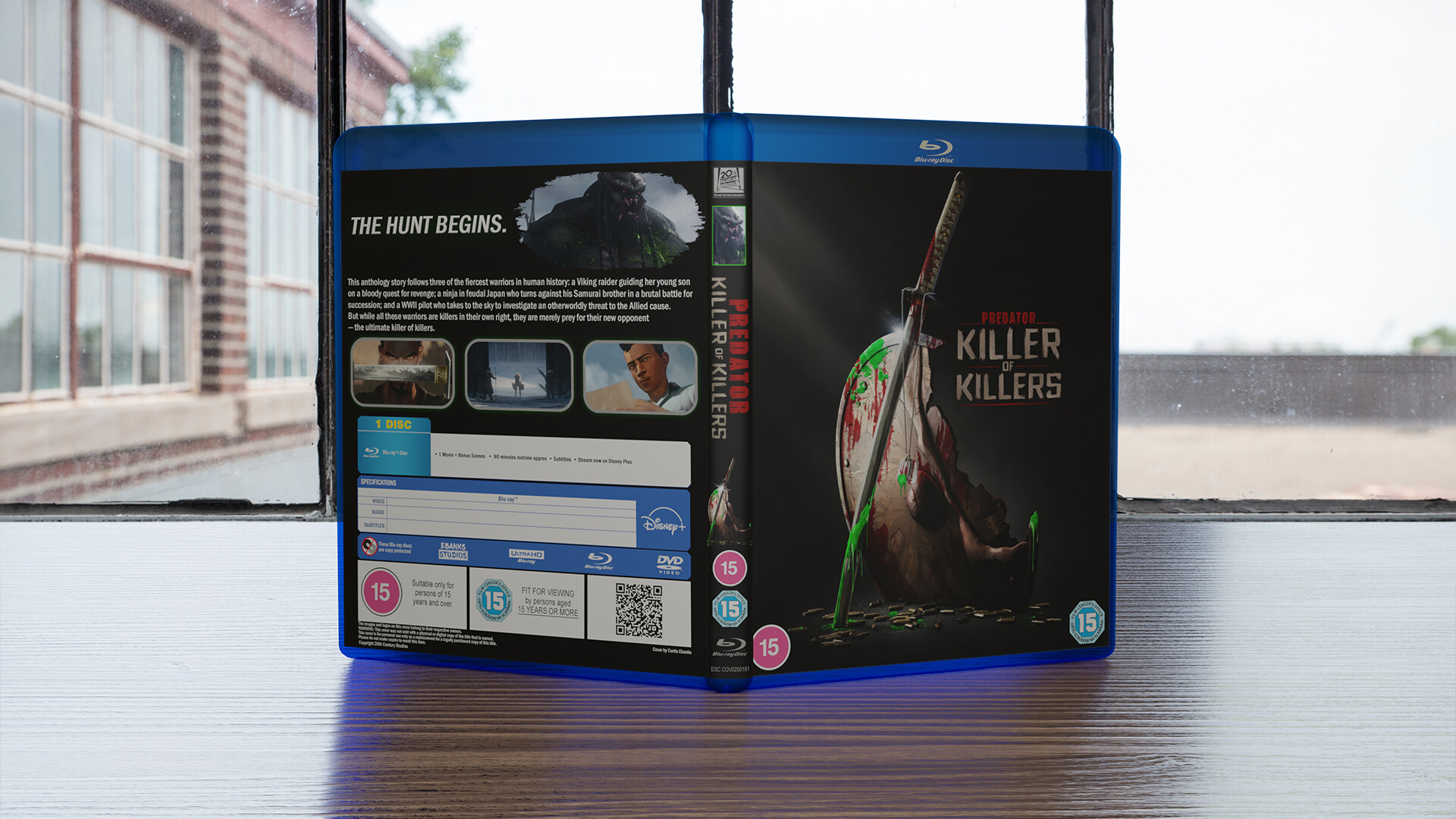 ArtStation - Predator: Killer of Killers - Custom Blu-ray Cover