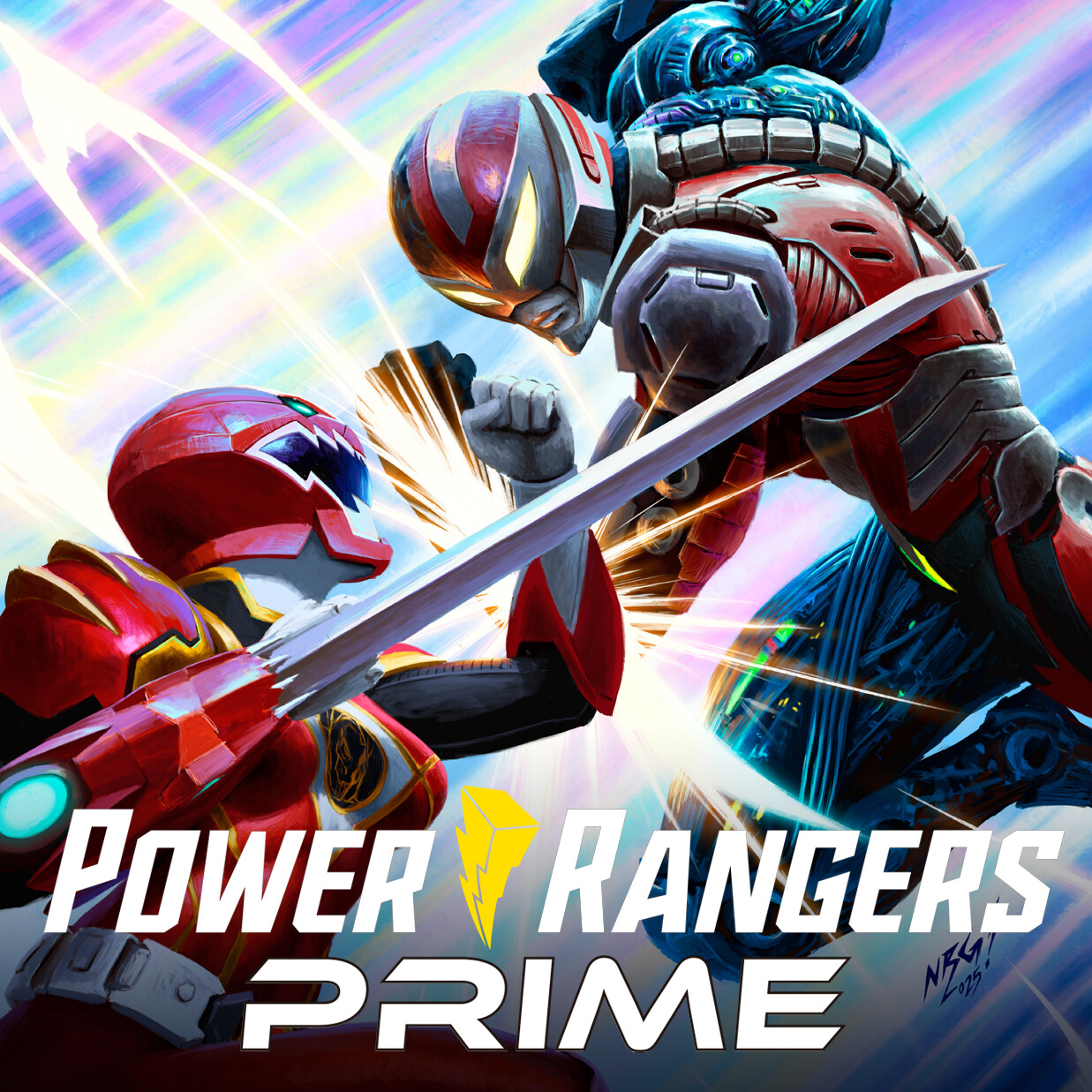 ArtStation - Power Rangers Prime #6- East Coast Comics Exclusive Cover ...