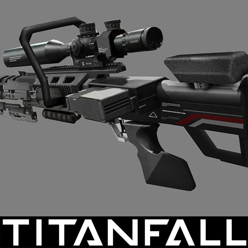 ArtStation - Titanfall 1: Kraber-AP Anti-Personnel/Materiel Sniper Rifle