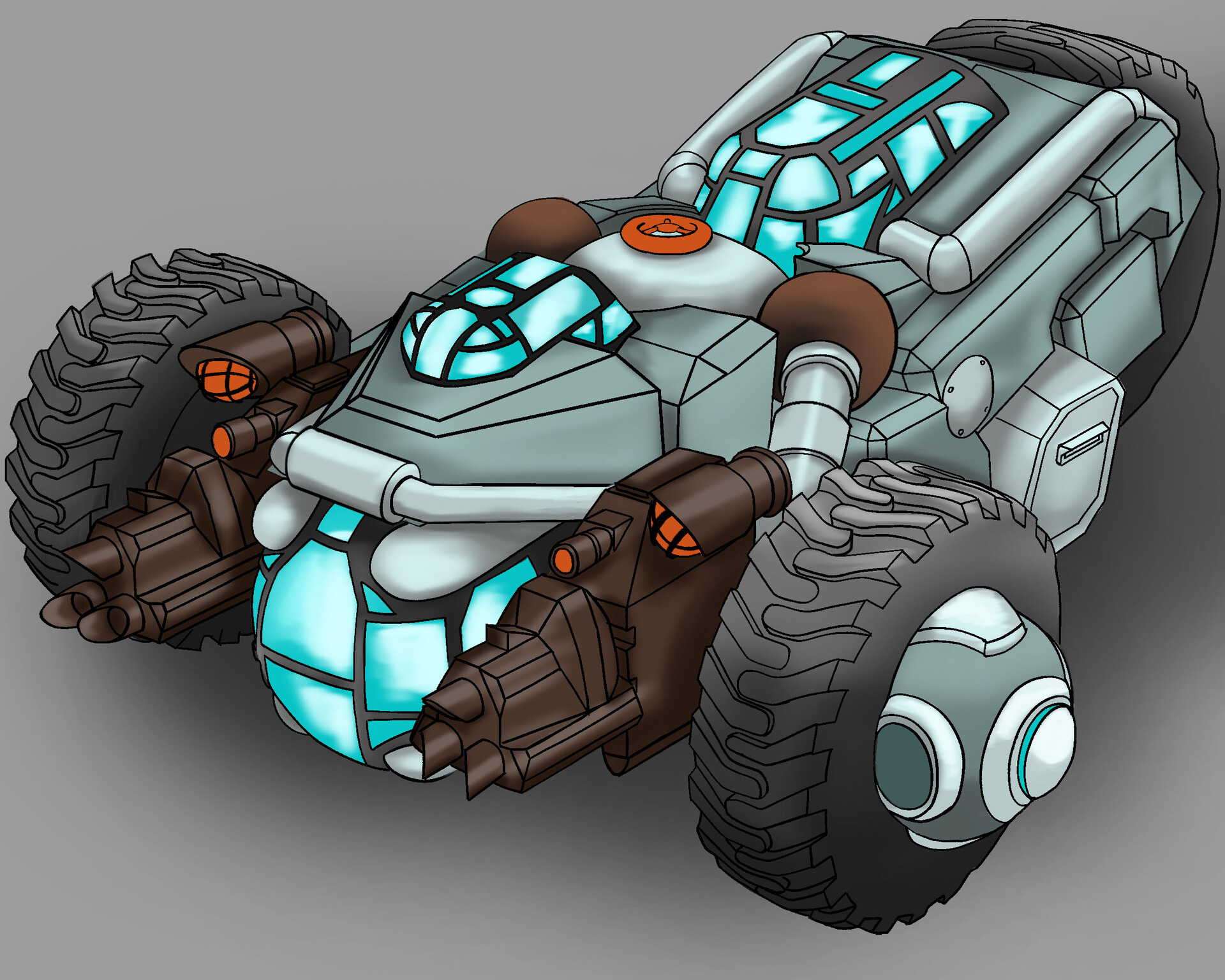 ArtStation - Vehicle concept