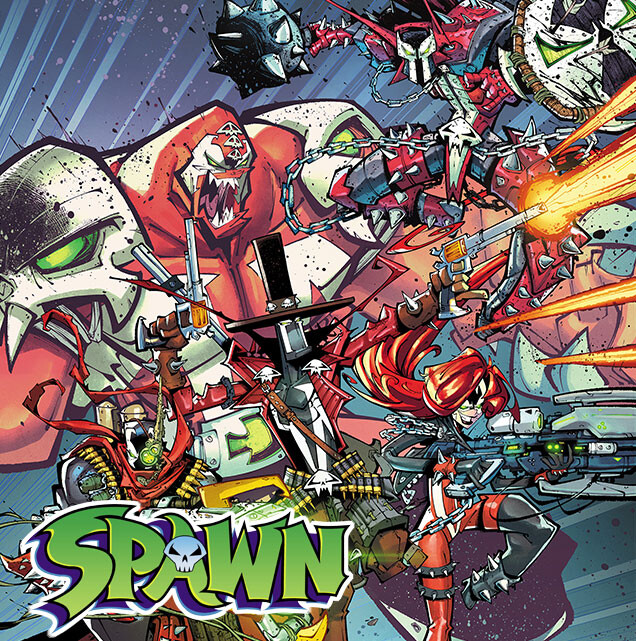 ArtStation - Spawn Kills Every Spawn Issue 03 Cover Art