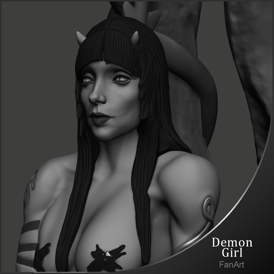 ArtStation - Demon Girl
