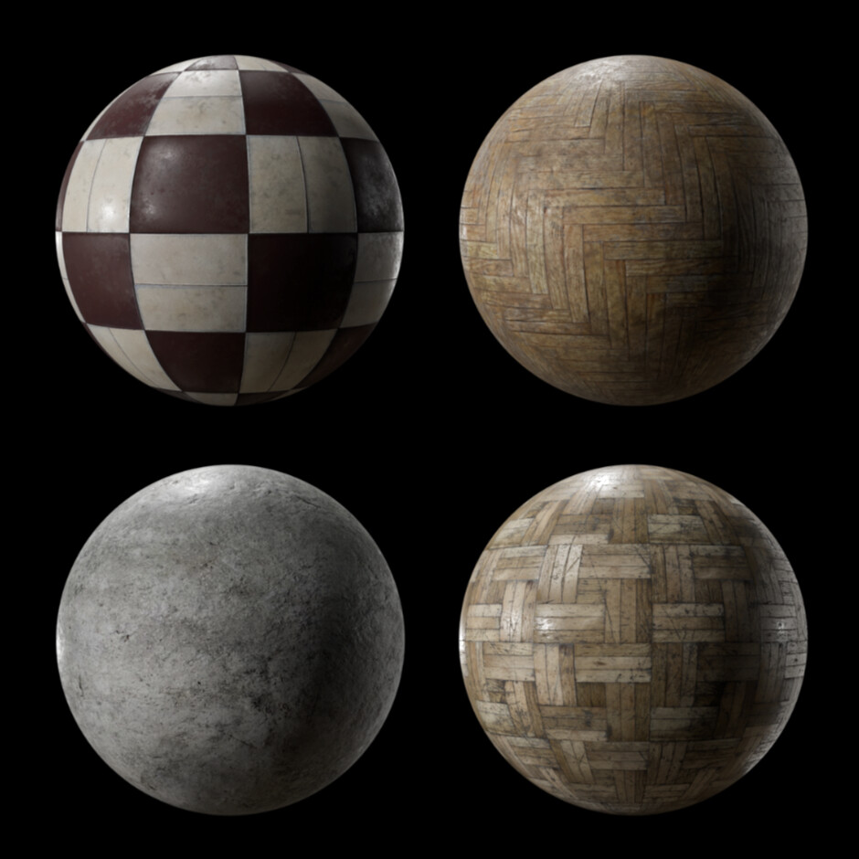 ArtStation - Set of PBR Materials