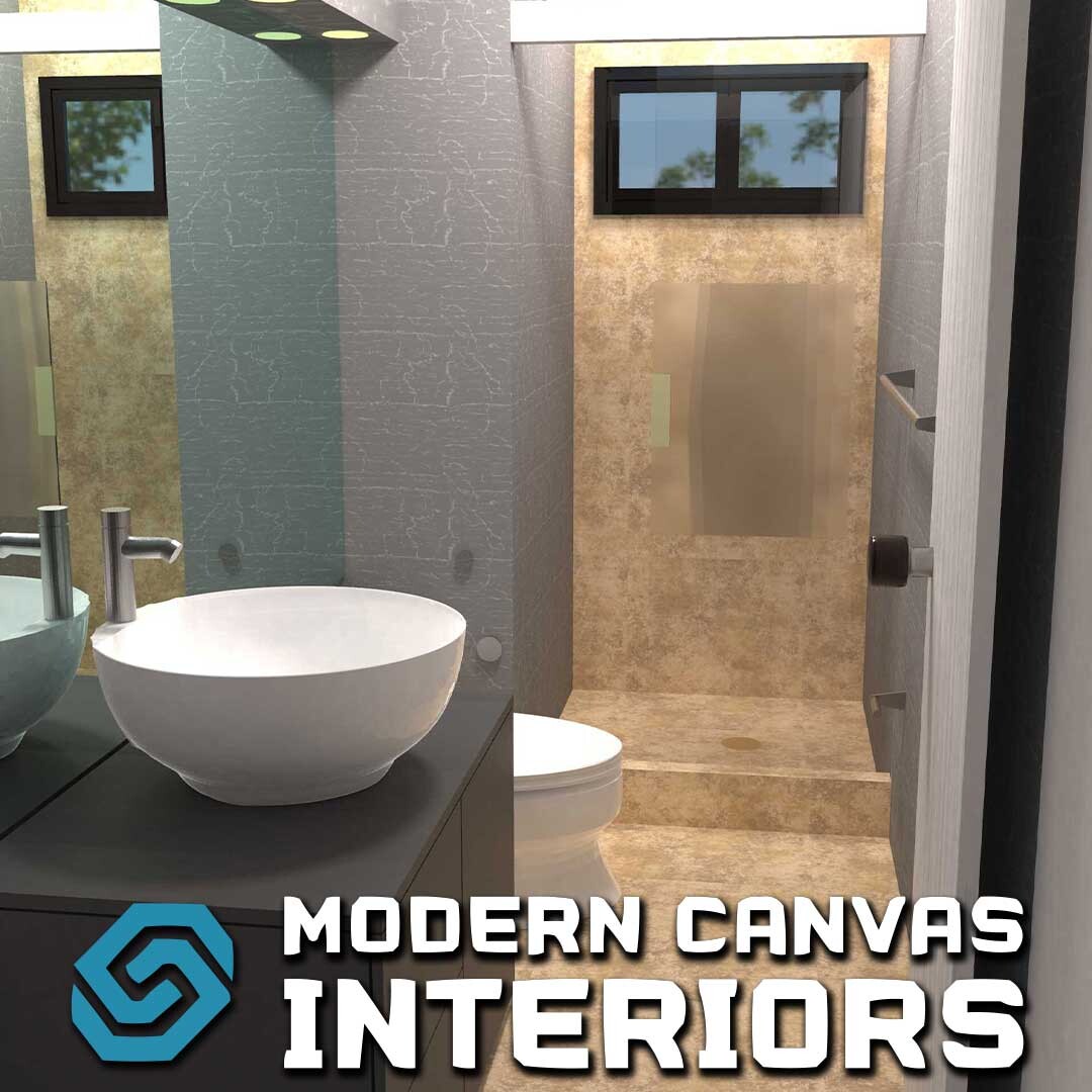 ArtStation - Restroom rework 3D scene