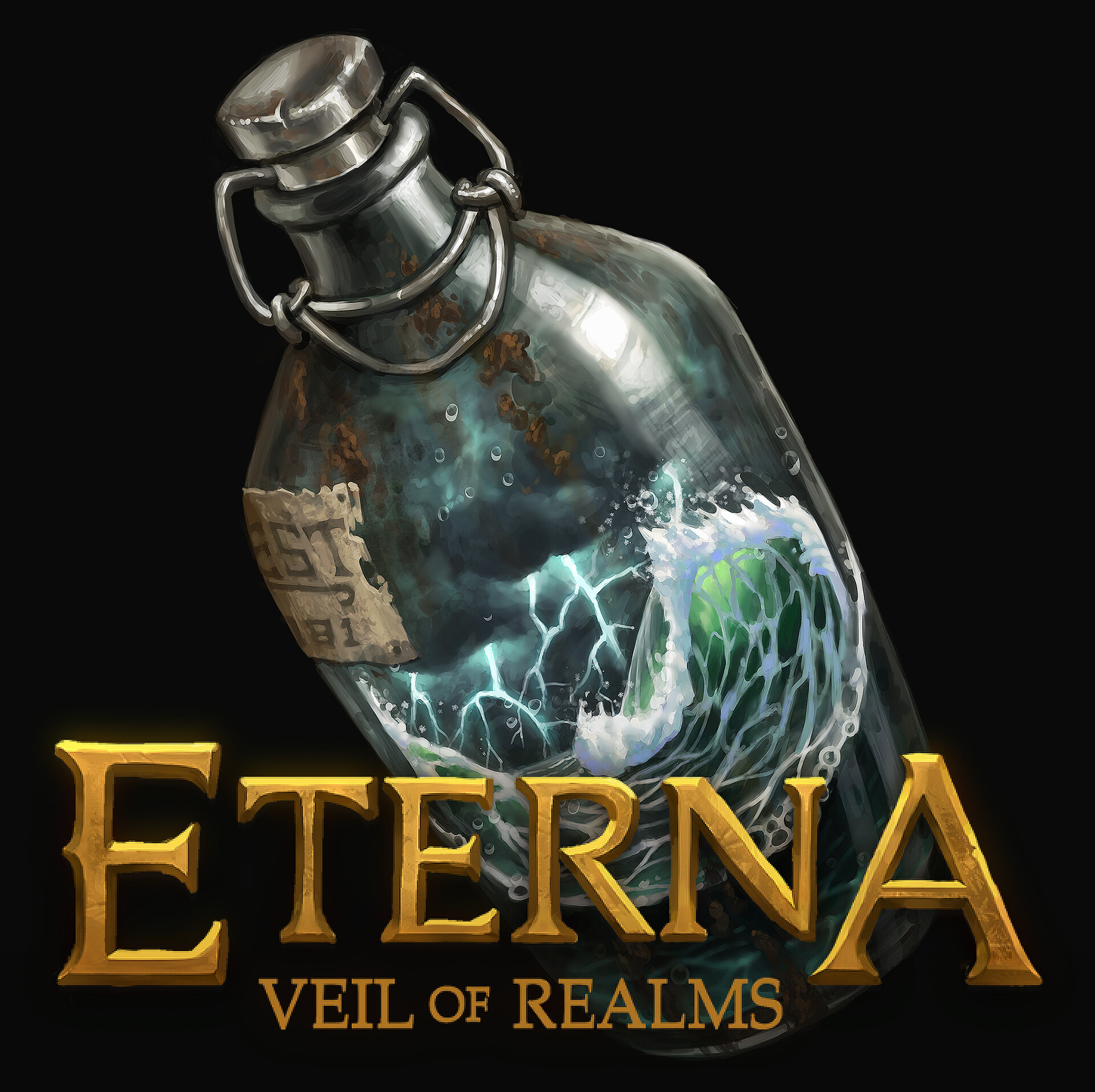 ArtStation - Tempest Flask Prop Illustration