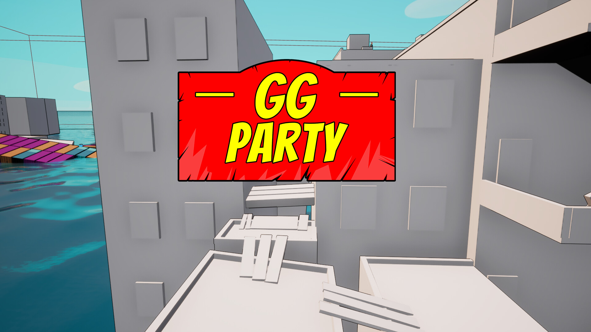 ArtStation - GGParty Sunken City Parkour Run Map Blocking