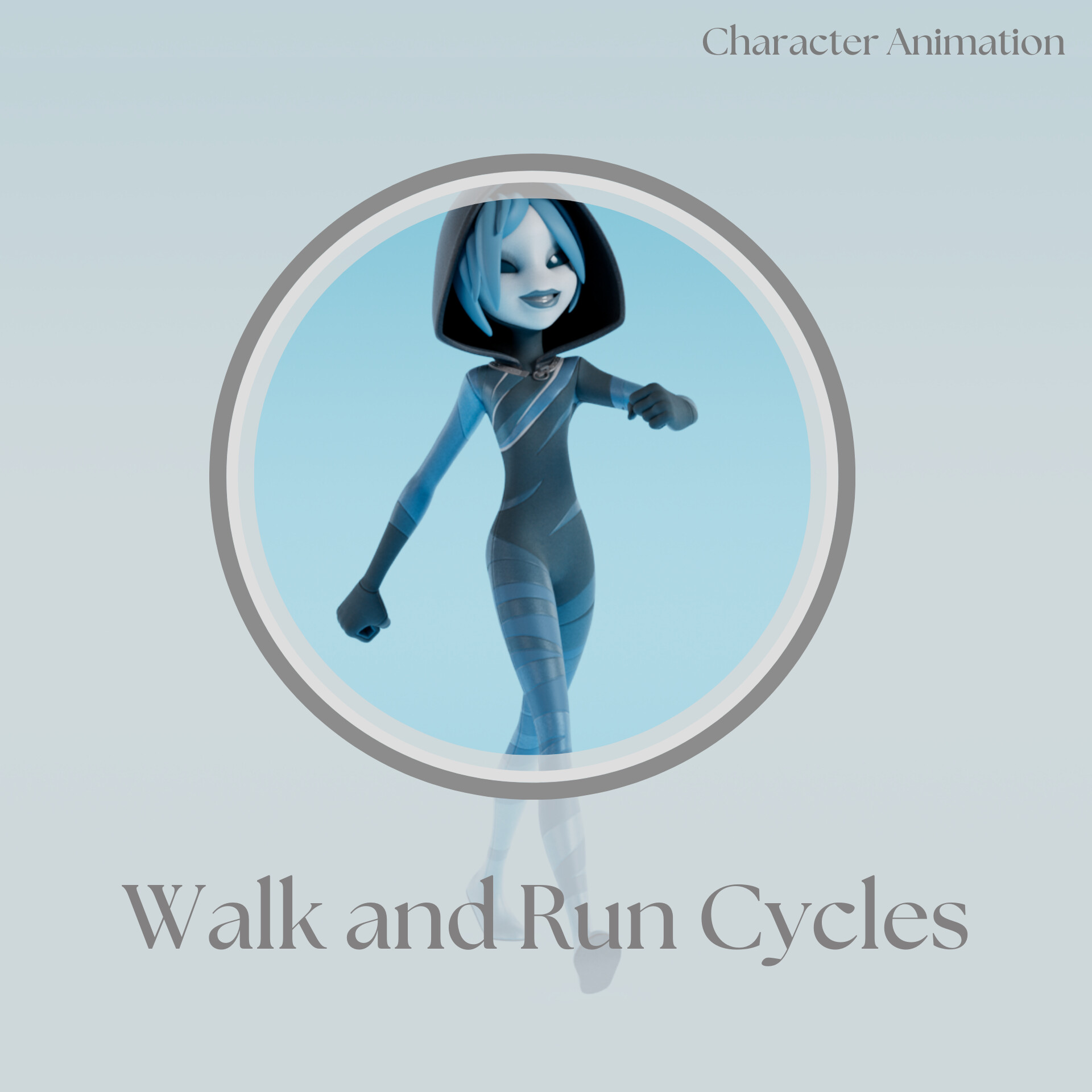 ArtStation - Walk and Run Cycles Study