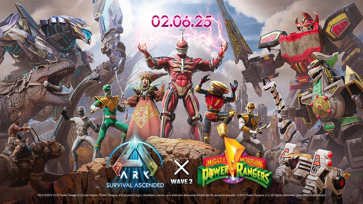 ArtStation - ARK: Survival Ascended x Power Rangers Cosmetic Pack!