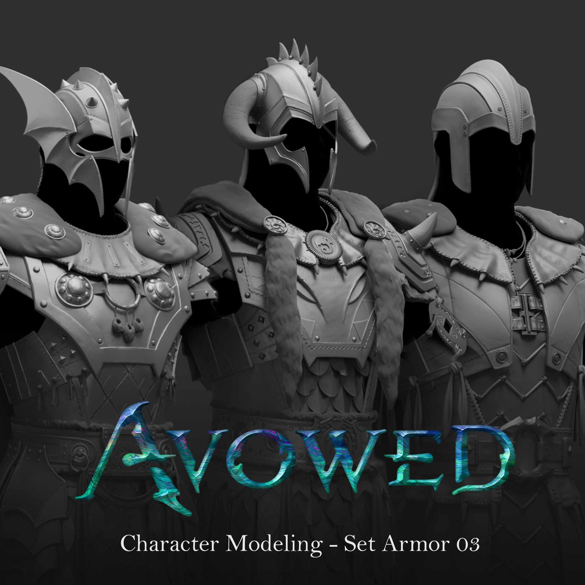 Passion Republic - Avowed Character Modeling - Set Armor 03