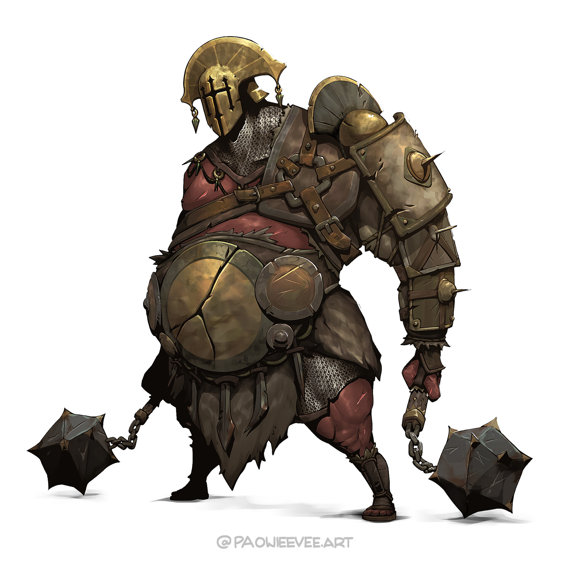 ArtStation - RED GLADIATOR - Concept Art