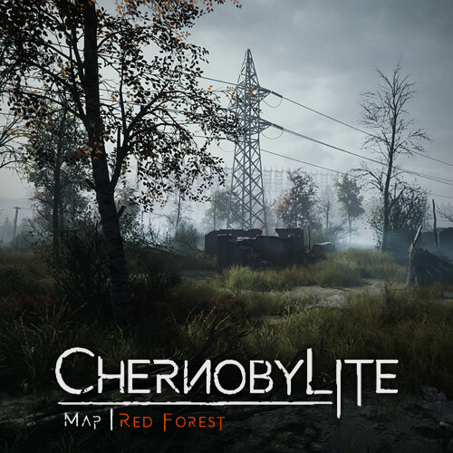 ArtStation - Chernobylite - Map: Red Forest
