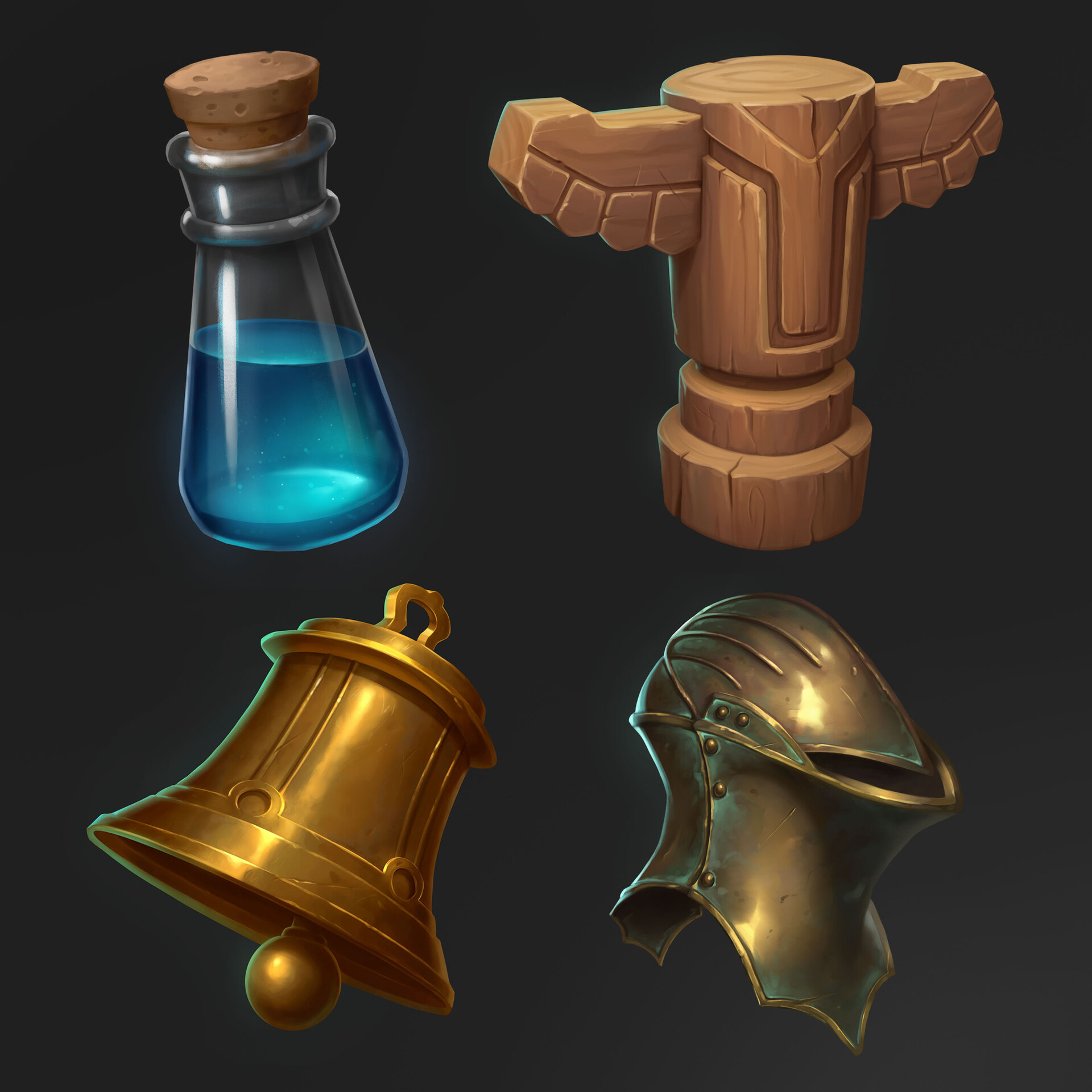 ArtStation - Material Rendering Through Props