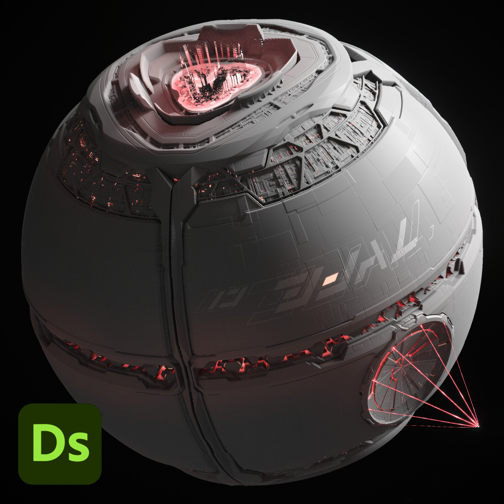 ArtStation - White Death Star-Type01 (DS)