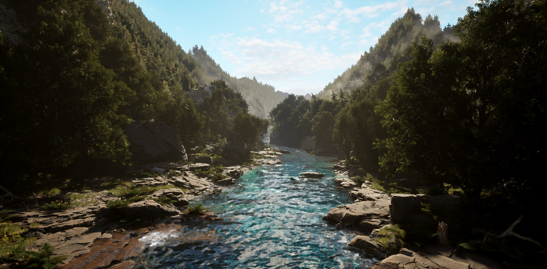 ArtStation - River Canyon