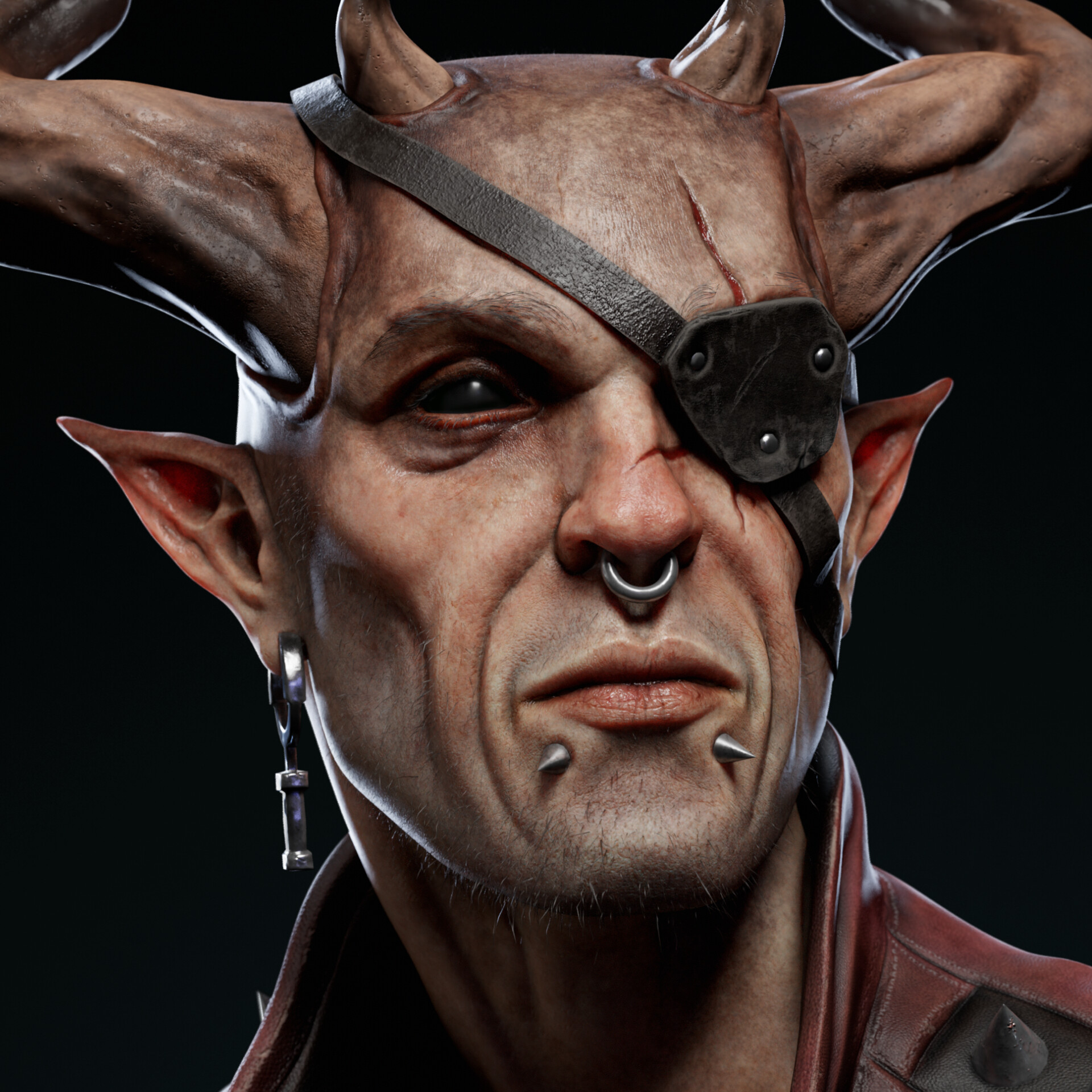 ArtStation - Demon portrait