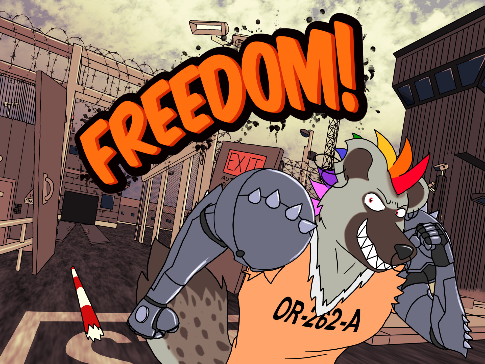 ArtStation - Prison Break - Prototype (Animations, illustrations, and game link)