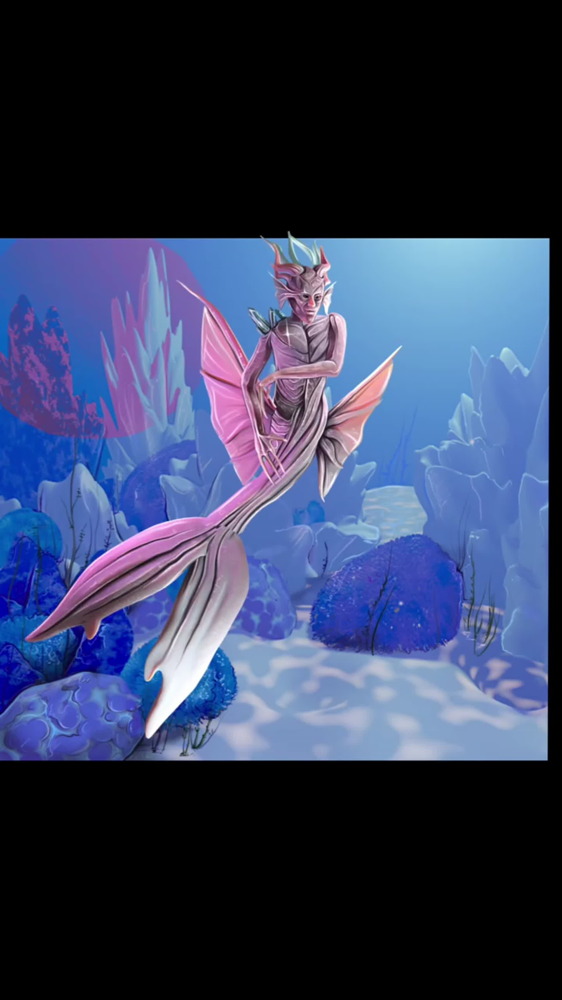 ArtStation - Sea Creature 2D Animation