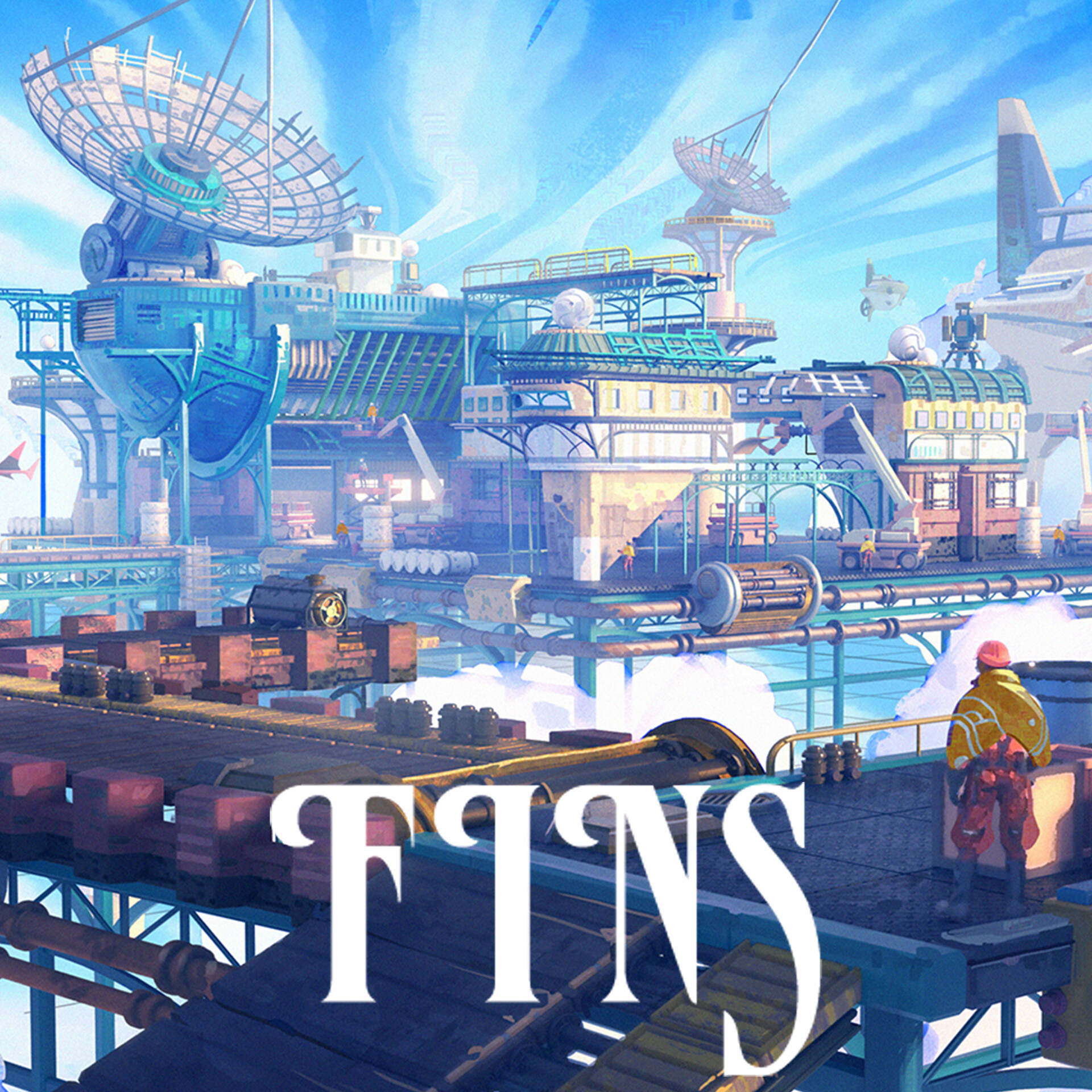 ArtStation - FINS - communications outpost