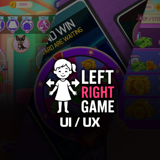 ArtStation - Left Right Game UI/UX Game Interface