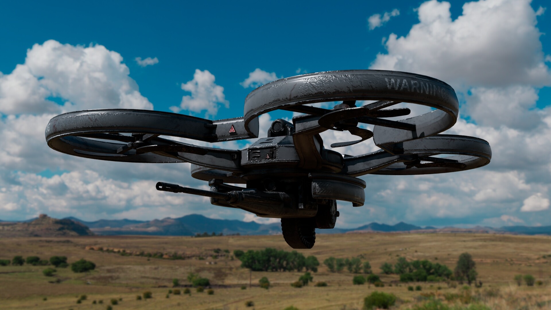 ArtStation - Military Drone Model